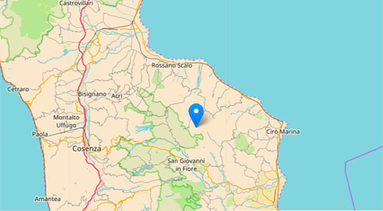 Terremoto in Calabria: due scosse a Bocchigliero e una a Savelli ...