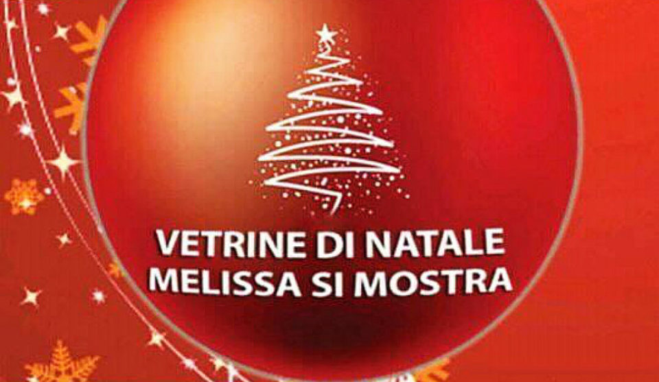 Domenica 9 dicembre, “Vetrine di Natale …Melissa si Mostra” nel Salone ...
