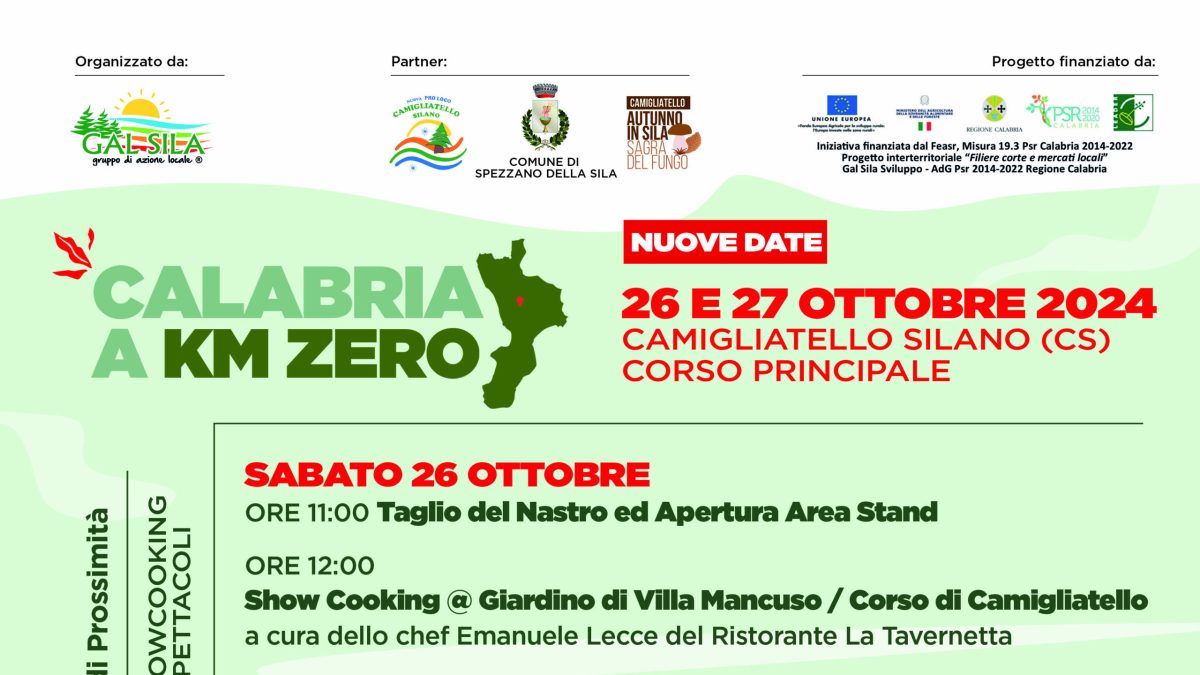 Calabria a Km Zero: a Camigliatello Silano un weekend dedicato all ...