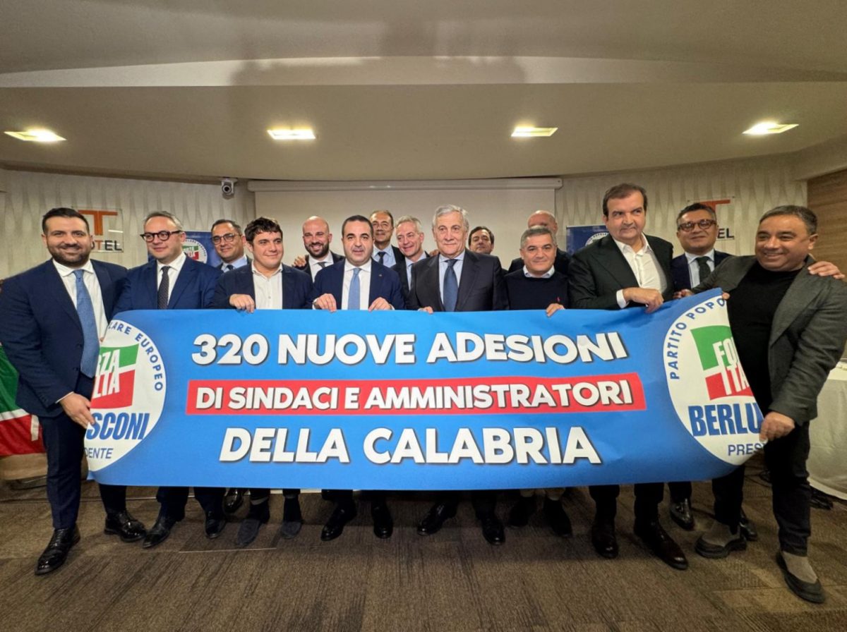 Forza Italia Calabria: 320 nuove adesioni rafforzano la rete ...