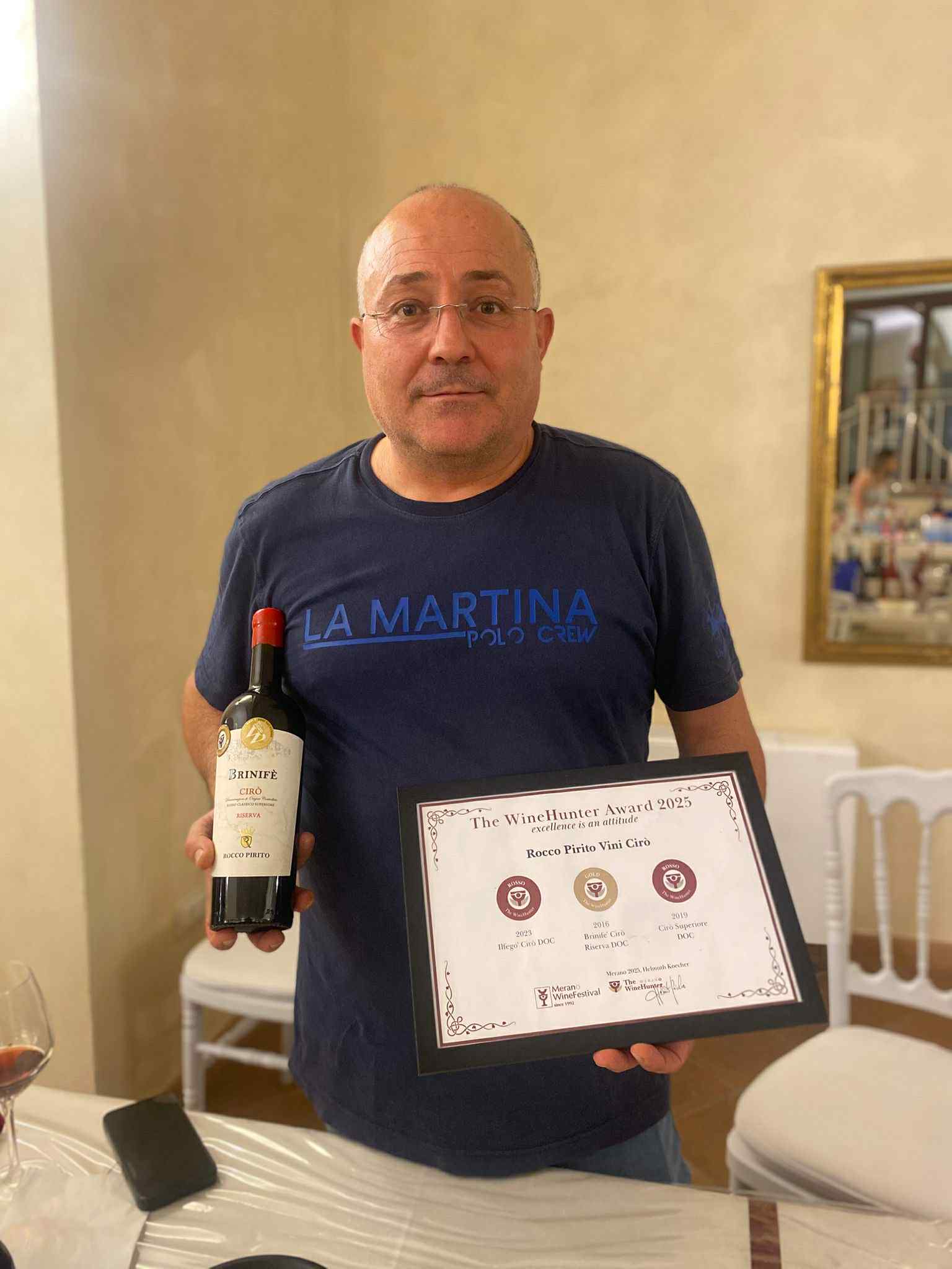 Cirò trionfa al Merano Wine Festival: oro al “Brinifè 2016” di Rocco ...